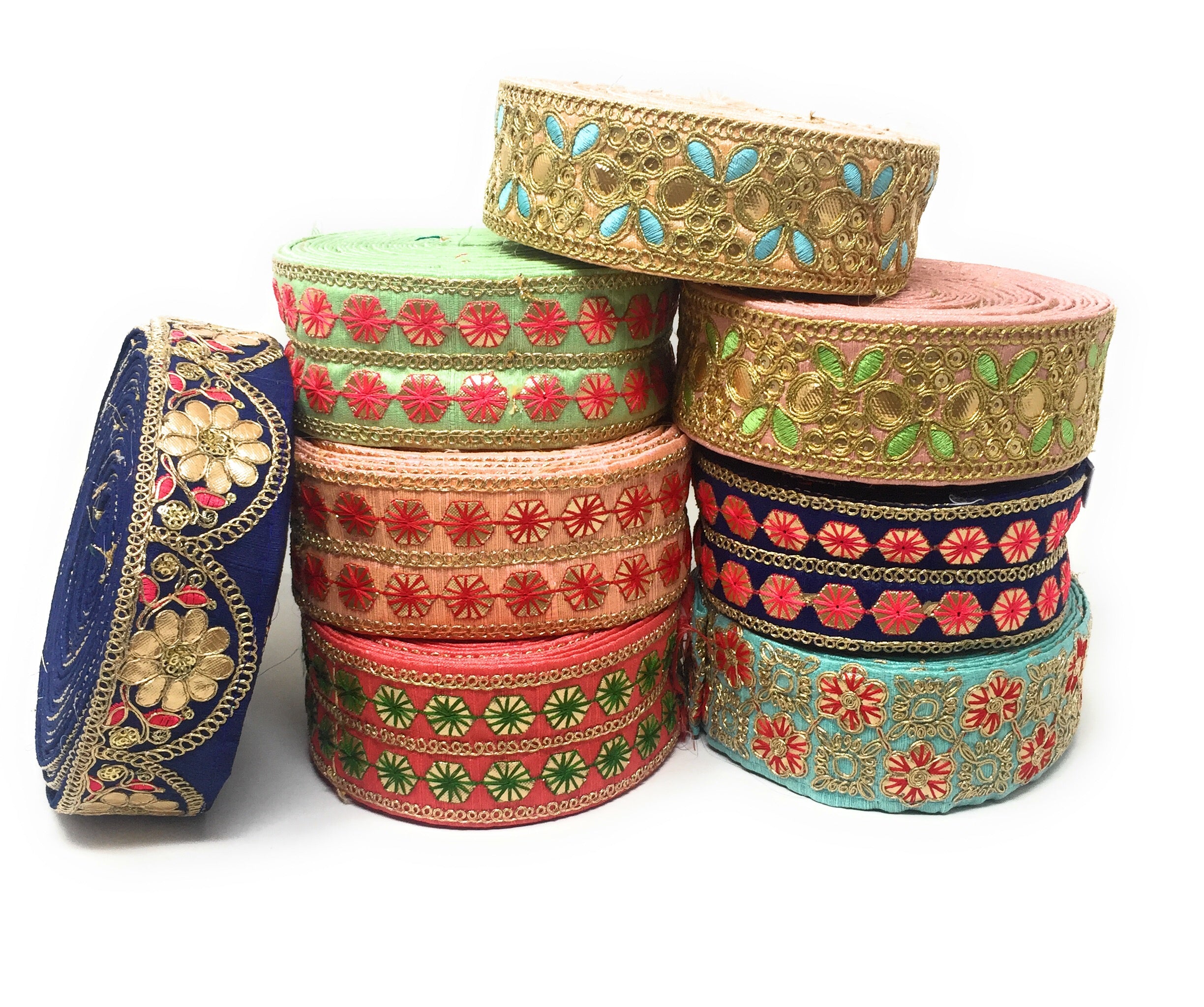 Gota Patti Lace Borders – Inhika.com