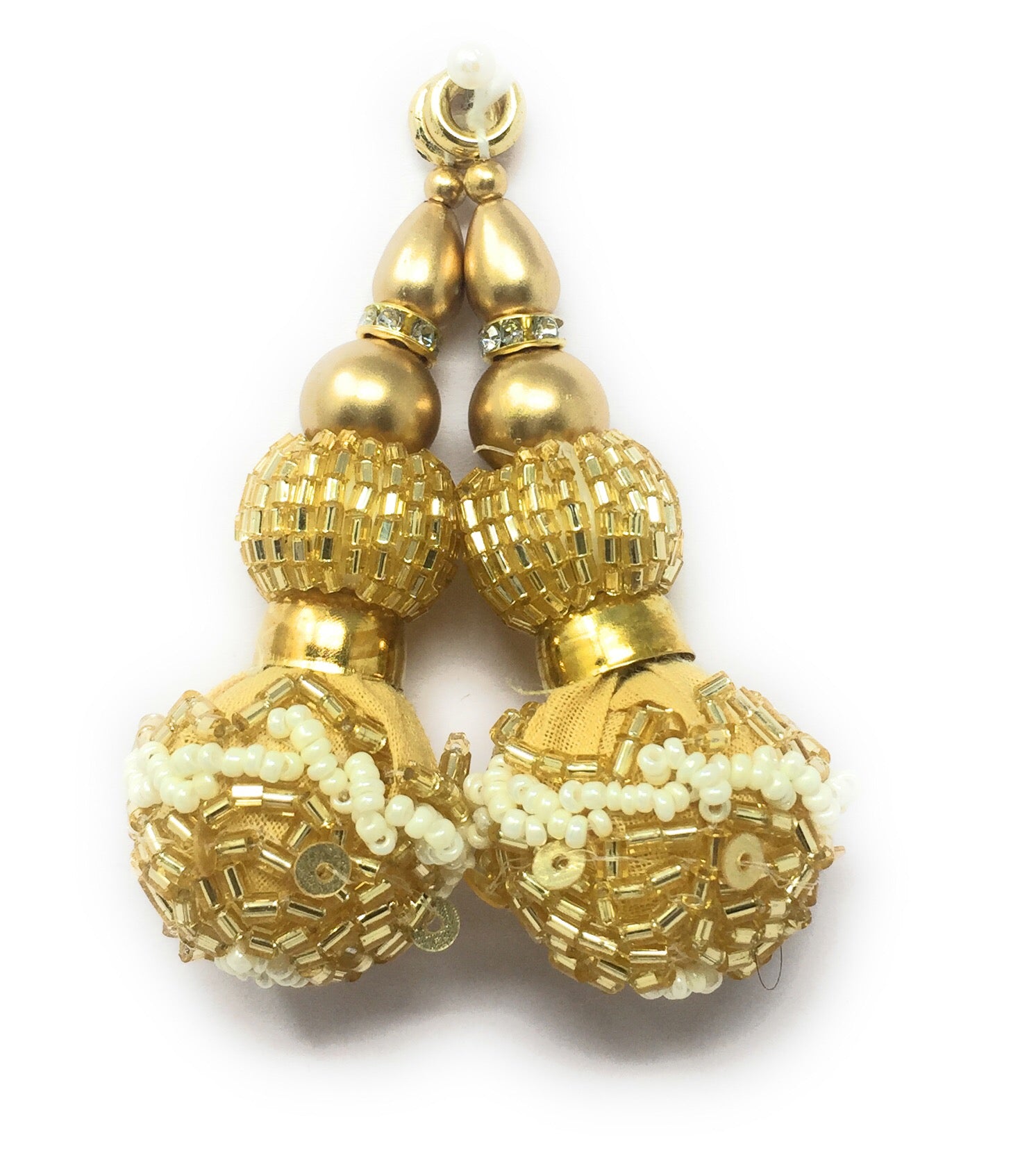 Gold Latkan For Lehenga Gold - Set of 2 | Buy Online | Inhika.com